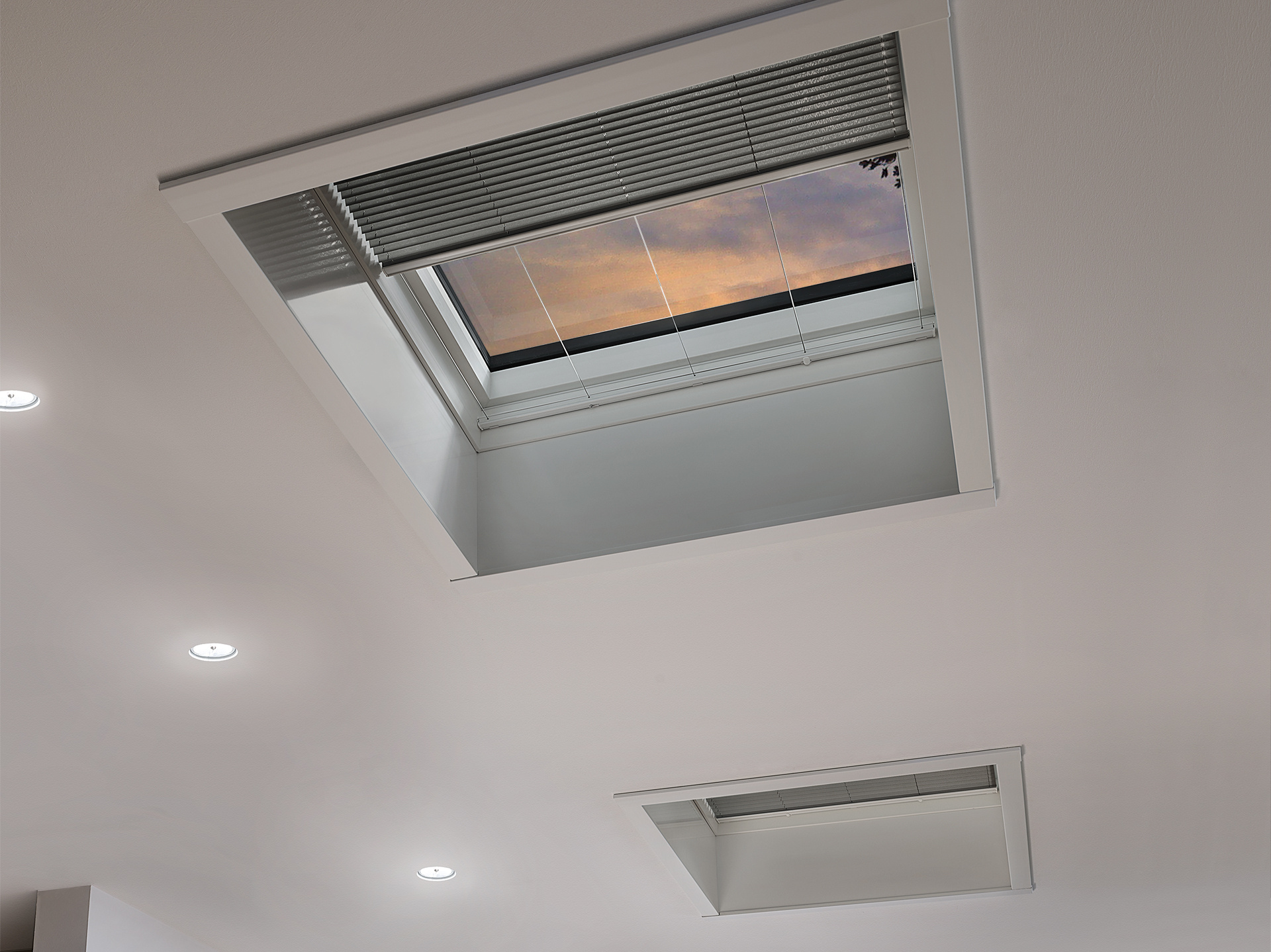 OnTop Flachdachfenster zur Entrauchung