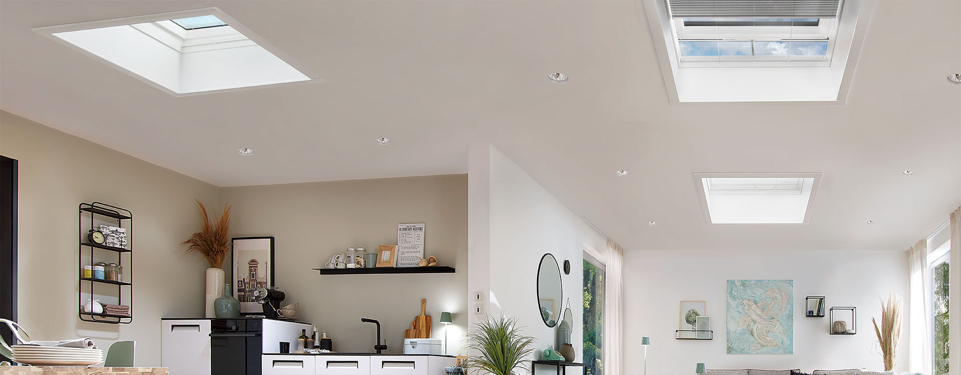 OnTop Tronic Flachdachfenster Elektro Funk