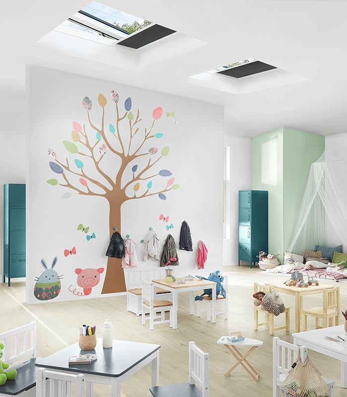 OnTop Tronic Flachdachfenster Elektro Funk